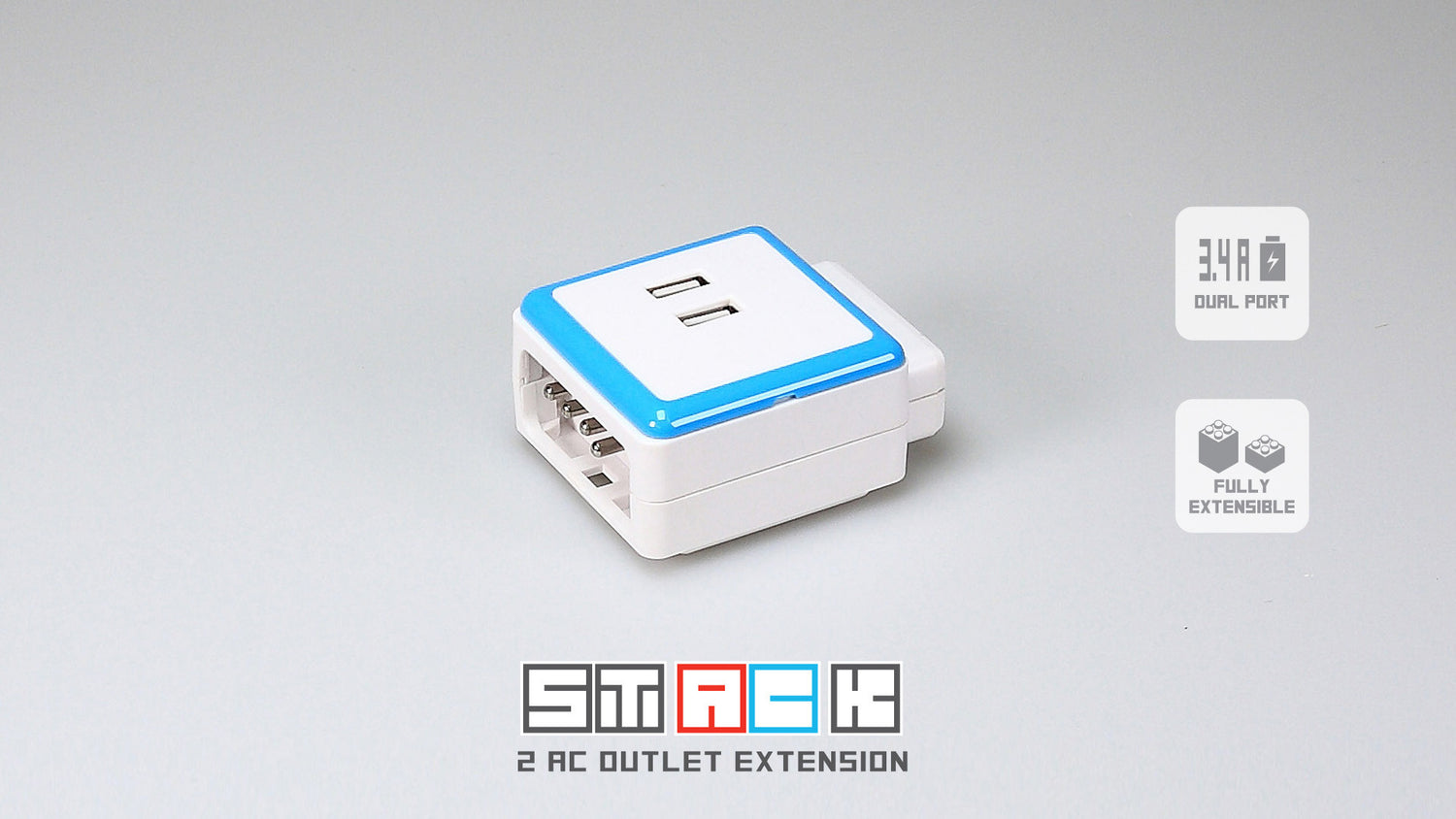 STACK DUAL USB Charging Module 3.4A